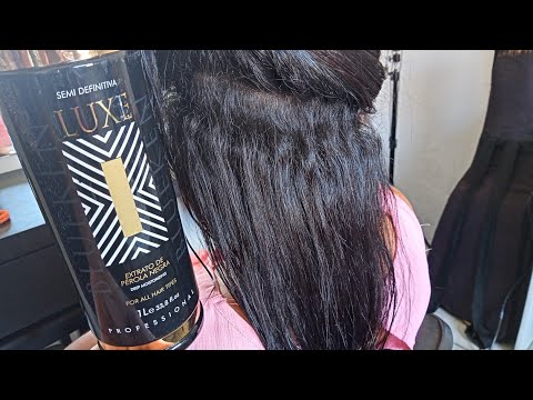Progressiva com Formol em um cabelo volumoso e resistente: Passo a Passo| Luxe da blueken