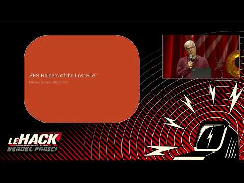 ZFS Raiders of the Lost File - Nikolaos Tsapakis 🇬🇧