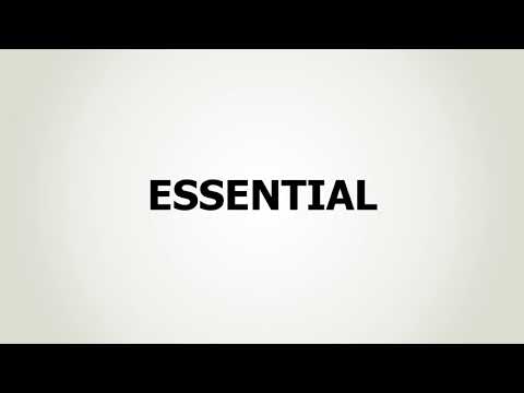 How to Pronounce Essential