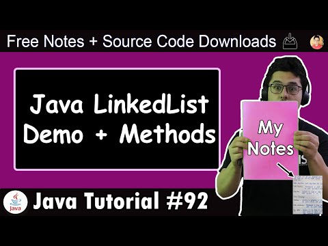 Learn LinkedList in Java Demo Methods - Mind Luster
