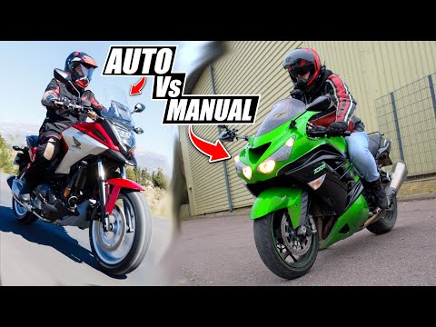 Manual Vs Automatic Motorcycles | Are Manuals Harder To Ride? (Feat. Kawasaki ZZR1400 / ZX-14R)