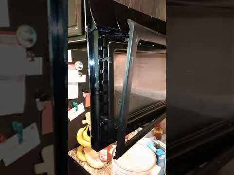 GE Spacesaver Microwave Broken Handle Easy Fix : Model JVM6175RF1SS