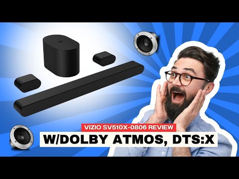 VIZIO SV510X-0806 5.1 Soundbar SE Review: Best Budget Dolby Atmos Soundbar?