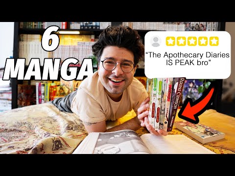I tried reading 6 manga per day