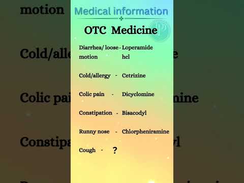OTC medicine ll medical information l #neet #viral #nursing #pharmacy #diploma #bsc #trend #trending