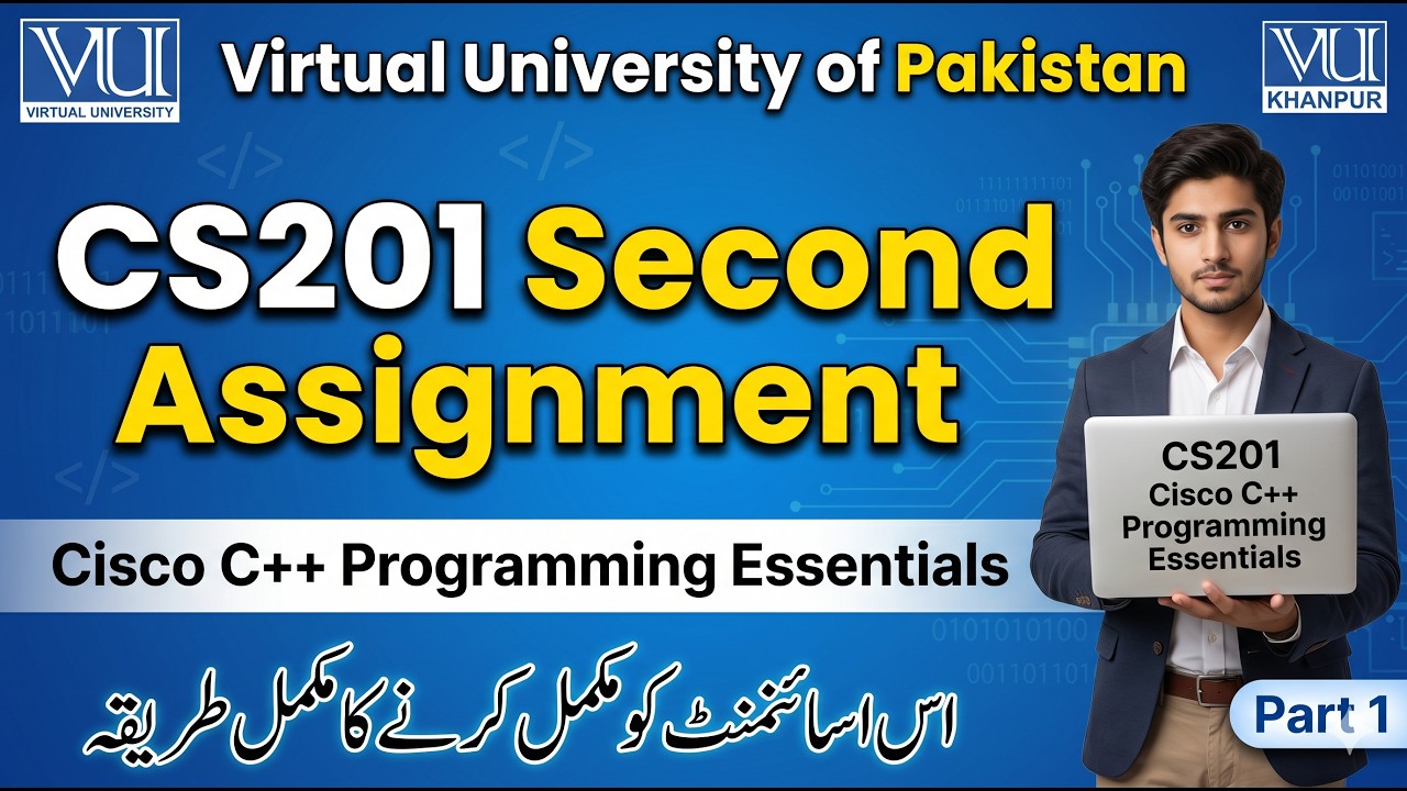 𝐂𝐒201 2𝐧𝐝 𝐀𝐬𝐬𝐢𝐠𝐧𝐦𝐞𝐧𝐭 | 𝐂𝐈𝐒𝐂𝐎 𝐂++ 𝐏𝐫𝐨𝐠𝐫𝐚𝐦𝐦𝐢𝐧𝐠 𝐄𝐬𝐬𝐞𝐧𝐭𝐢𝐚𝐥𝐬 | 𝐒𝐩𝐫𝐢𝐧𝐠 2026 | 𝐇𝐨𝐰 𝐭𝐨 𝐦𝐚𝐤𝐞 𝐢𝐭 | 𝐏𝐚𝐫𝐭 | 𝐕𝐔