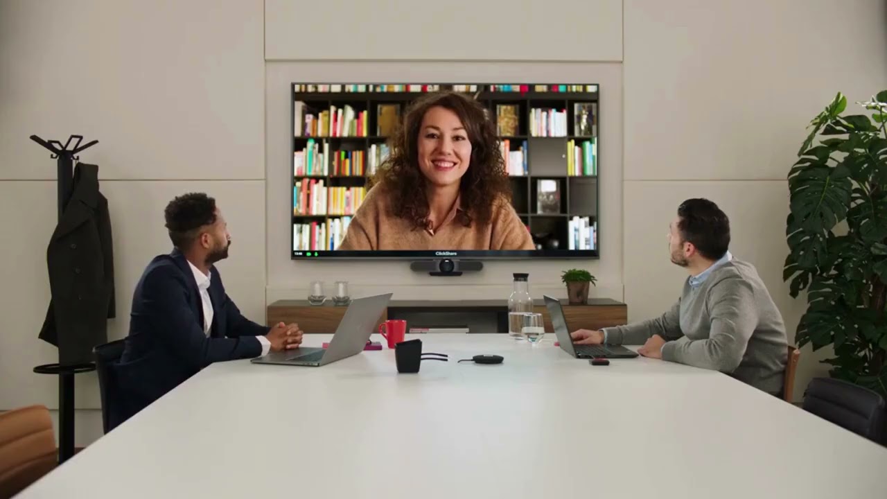 ClickShare Conference Explained in 30 sec | OfficePlus UAE | Abu Dhabi.