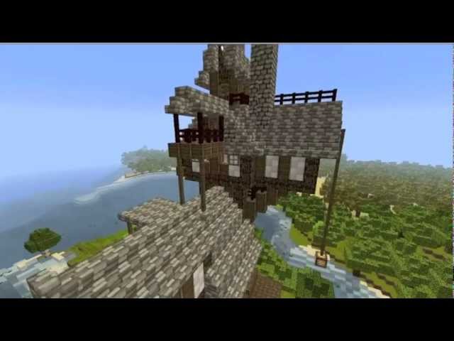 The Burrow from Harry Potter Minecraft Map