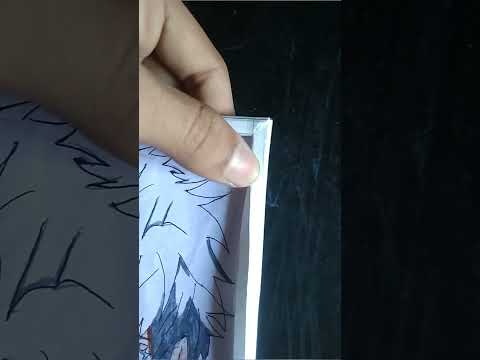 how I make frame for my drawing #howto #anime #drawing #viral #shorts