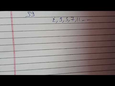 factor tree of 59