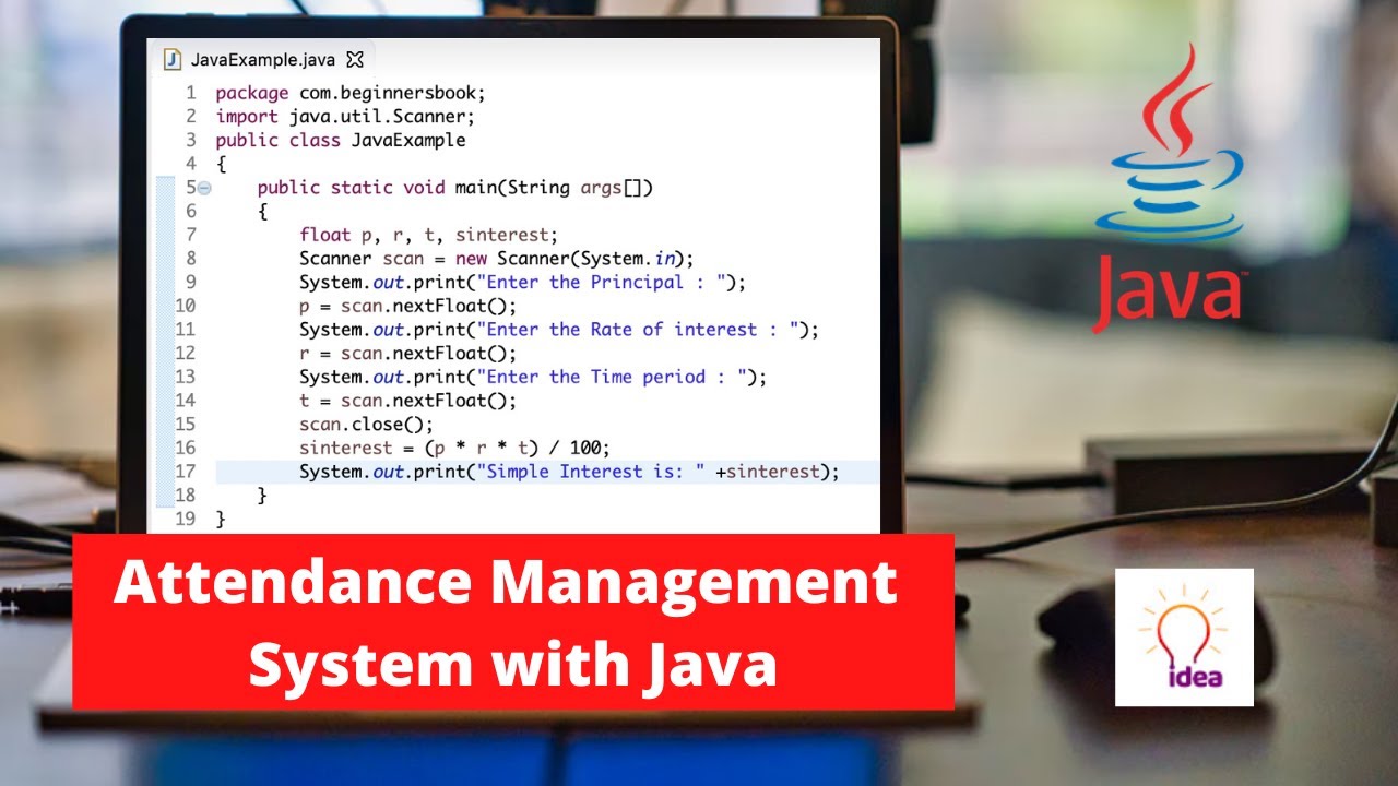Attendance Management System with Java | Java Projects