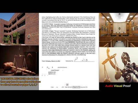 Verified Proof 3 Pages Omitted from Plaintiff’s Reply Letter to Docket 31! Filed with Clerk of Court