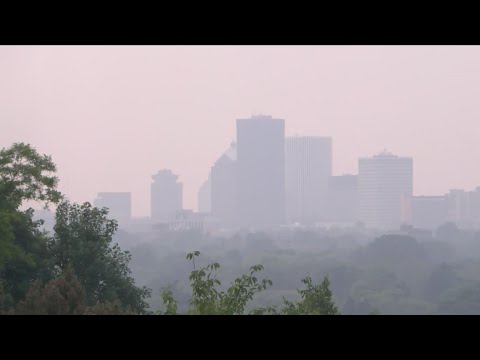 Residents react to the air quality