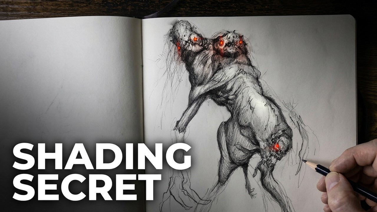 Draw Creatures Better with This Shading Approach