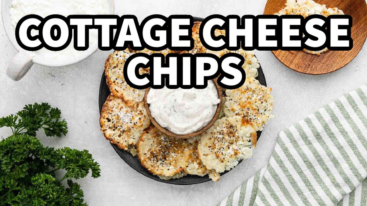 Crispy Cottage Cheese Chips | High-Protein Snack Hack