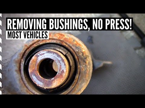 How To Remove Suspension Bushings NO PRESS (Most Vehicles)