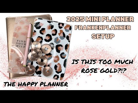 January 2025 Mini Setup ~ The Happy Planner ~ Mini Frankenplanner