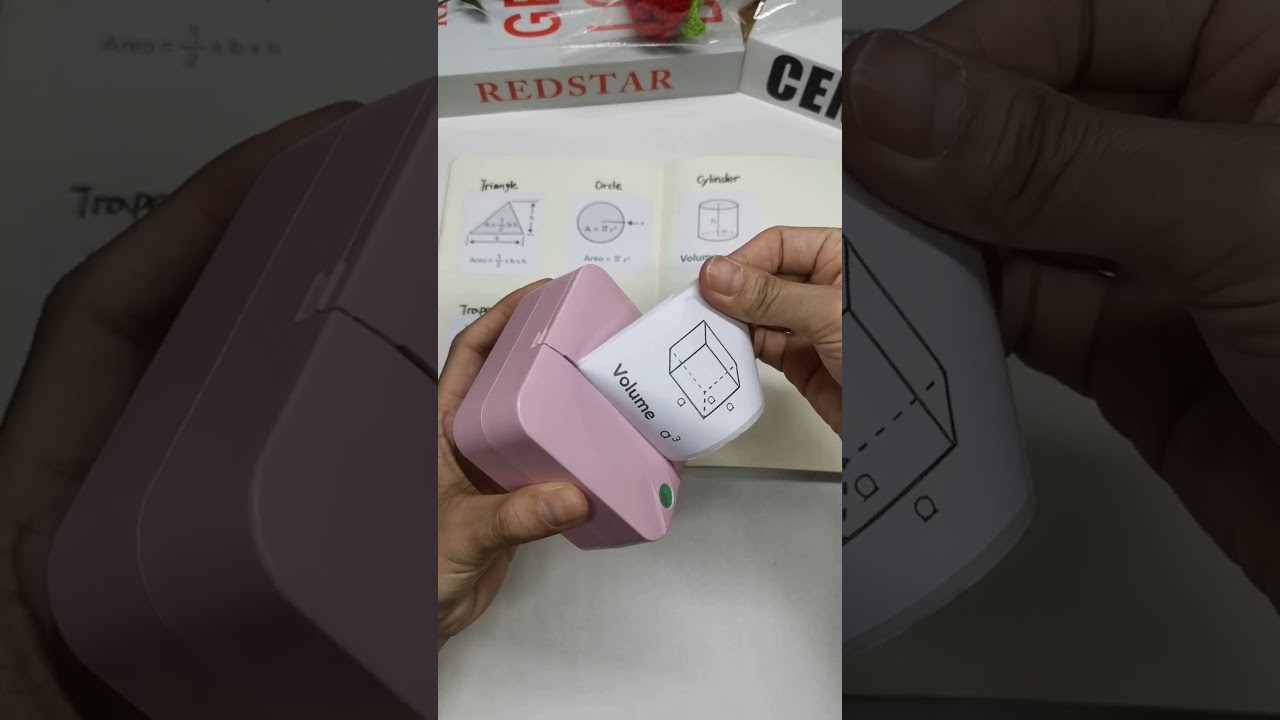 Mastering Math with Ease: Thermal Pocket Printer Tutorial for Printing Formulas | Fun Print App