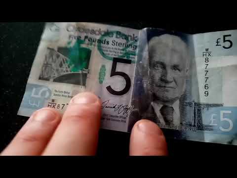 CLYDESDALE BANK £5 NOTE REVIEW - Are Scotish Banknotes Legal Tender?