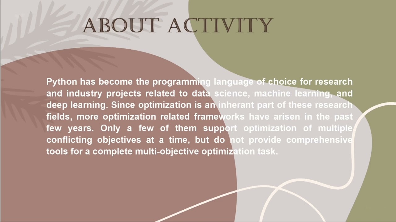 To Show Multi Objective Optimization in Genetic Algorithm using python