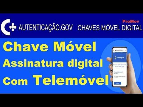 Assinatura digital com telemóvel | Chave Móvel Digital