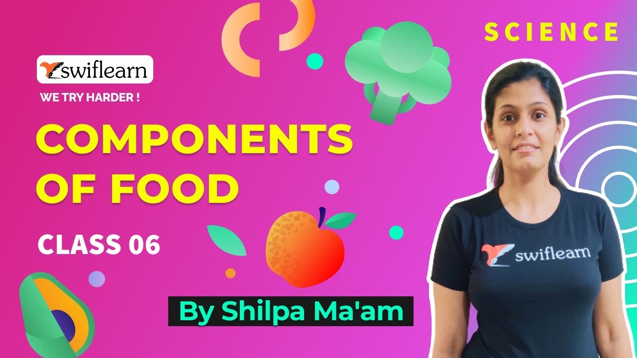 Components of Food  | Class 6 | Science Online Classes | Swiflearn - Session 1