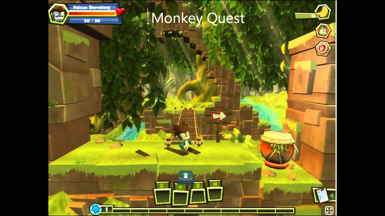 Monkey Quest Gameplay Tutorial Review