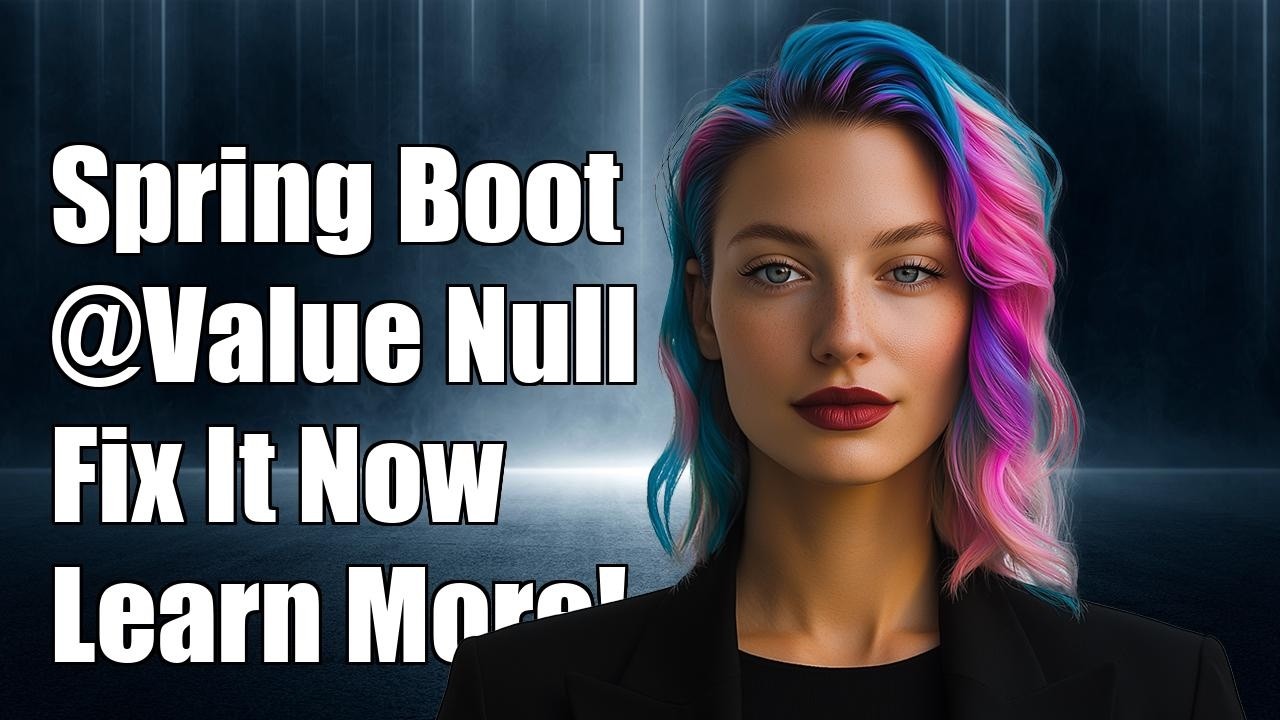 Spring Boot: @Value returns always null