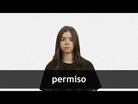 English Translation of “PERMISO” | Collins Spanish-English Dictionary