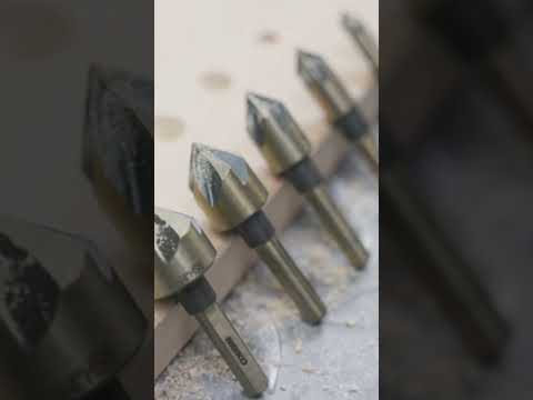5 piece Neiko 10218A countersink drill bit set. #amazon #neiko #drillbits #musthaves #neikotools