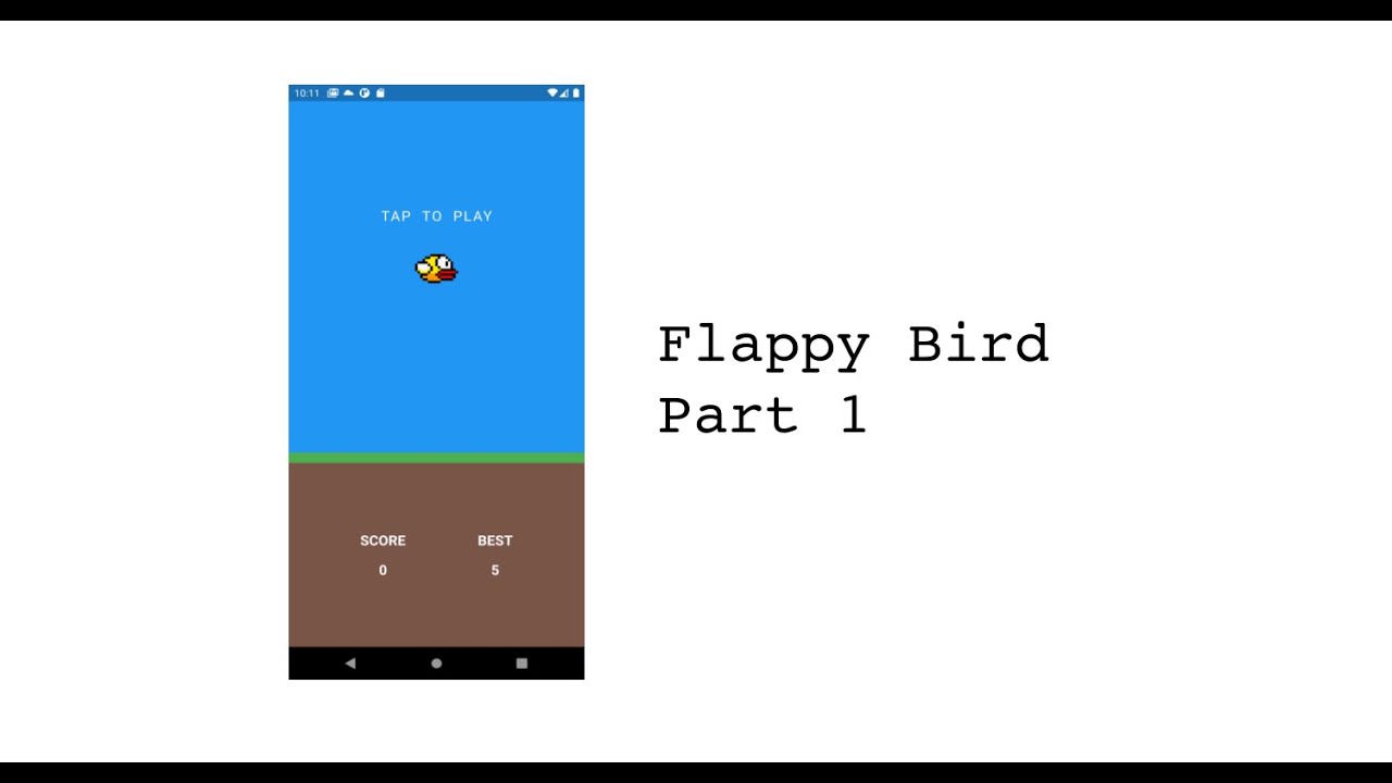 Flappy Bird Flutter - Part-1