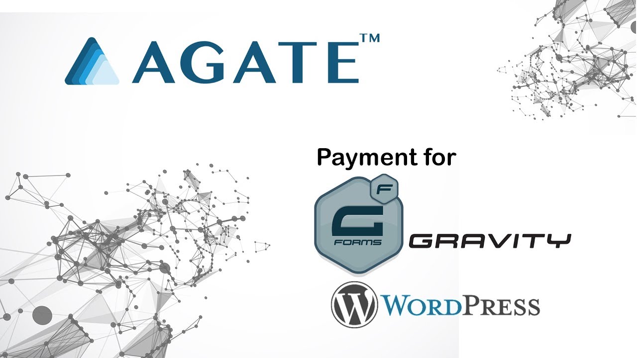 Agate Payment Plugin for Gravity Forms