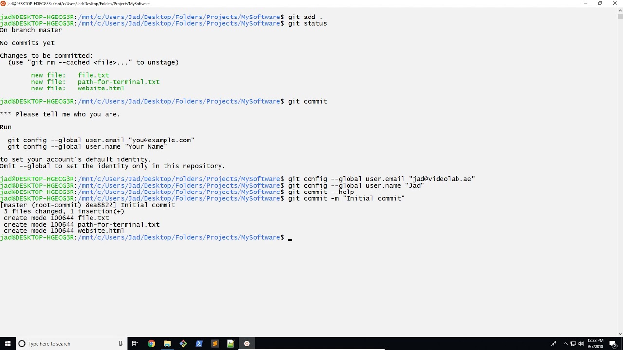 Git & GitHub Tutorial - Your First Commit
