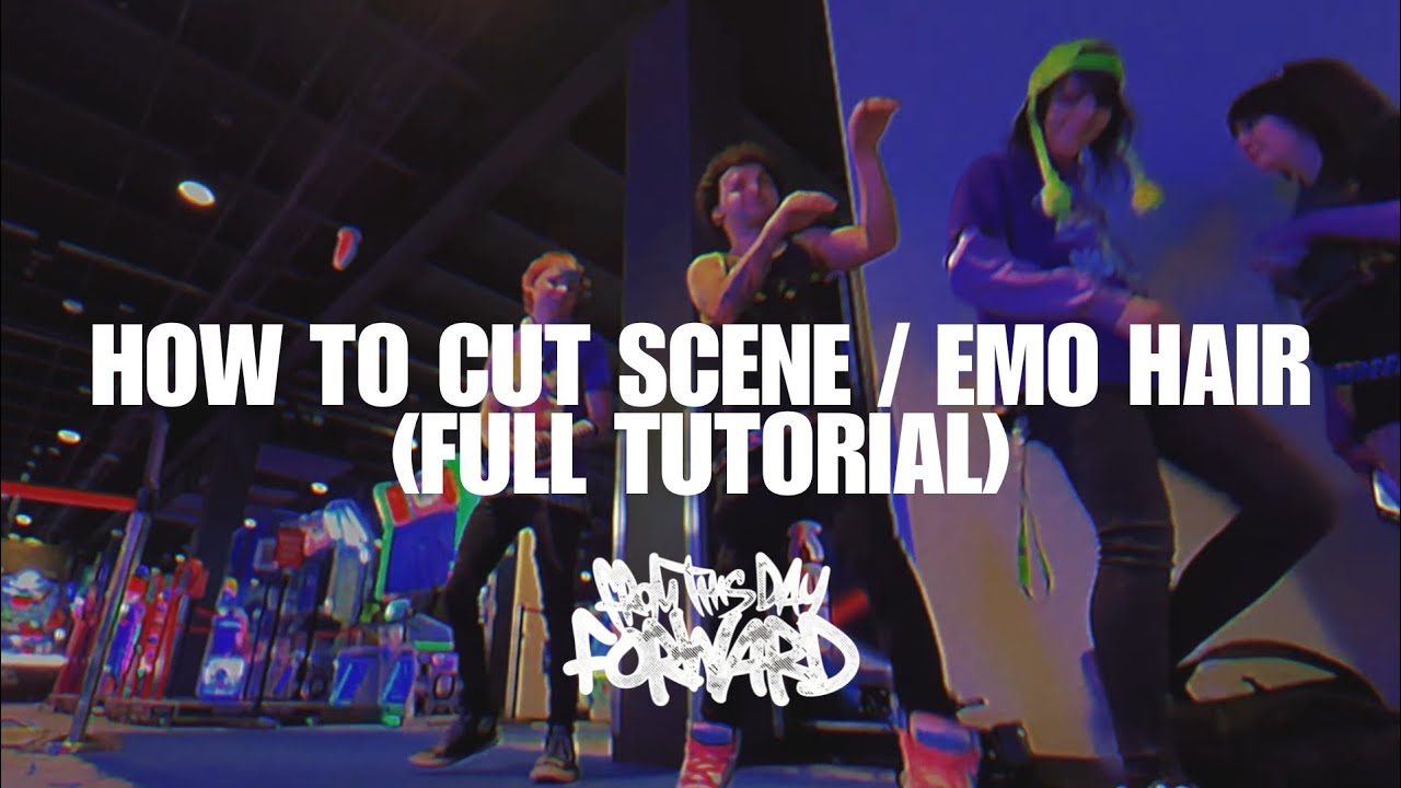How To Cut Scene / Emo Hair (Full Tutorial)