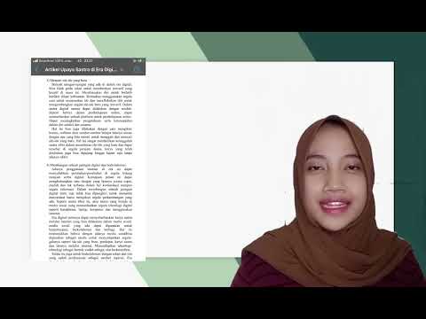 12. Upaya Dalam Menghadapi Perkembangan Sastra di Era Digitalisasi