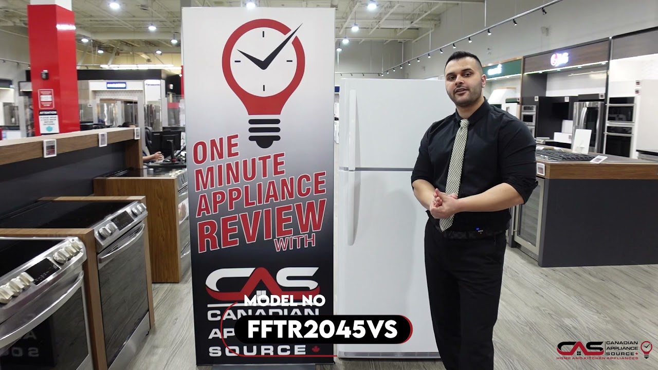 Frigidaire FFTR2045VS Refrigerator Review - One Minute Info