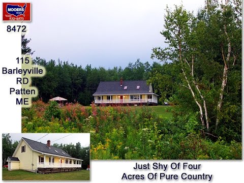 Home For Sale In Patten Maine | 4 Acres Of Land, View Too! MOOERS #8472