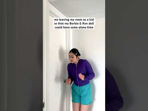 Why was I convinced that they could actually talk if I left them alone ???? #funny #relatable #barbie