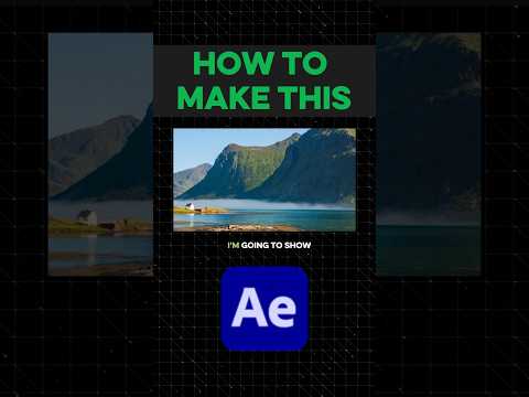 How to Create a Seamless Zoom Loop in After Effect-AE Tutorial Wednesday #premierepro