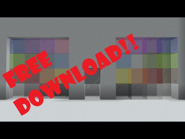 Clear Glass Texture - Minecraft Java Minecraft Texture Pack