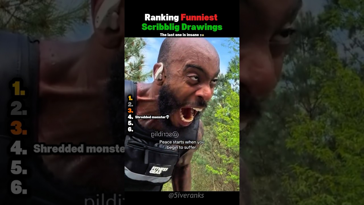 Ranking Funniest Scribblig Drawings