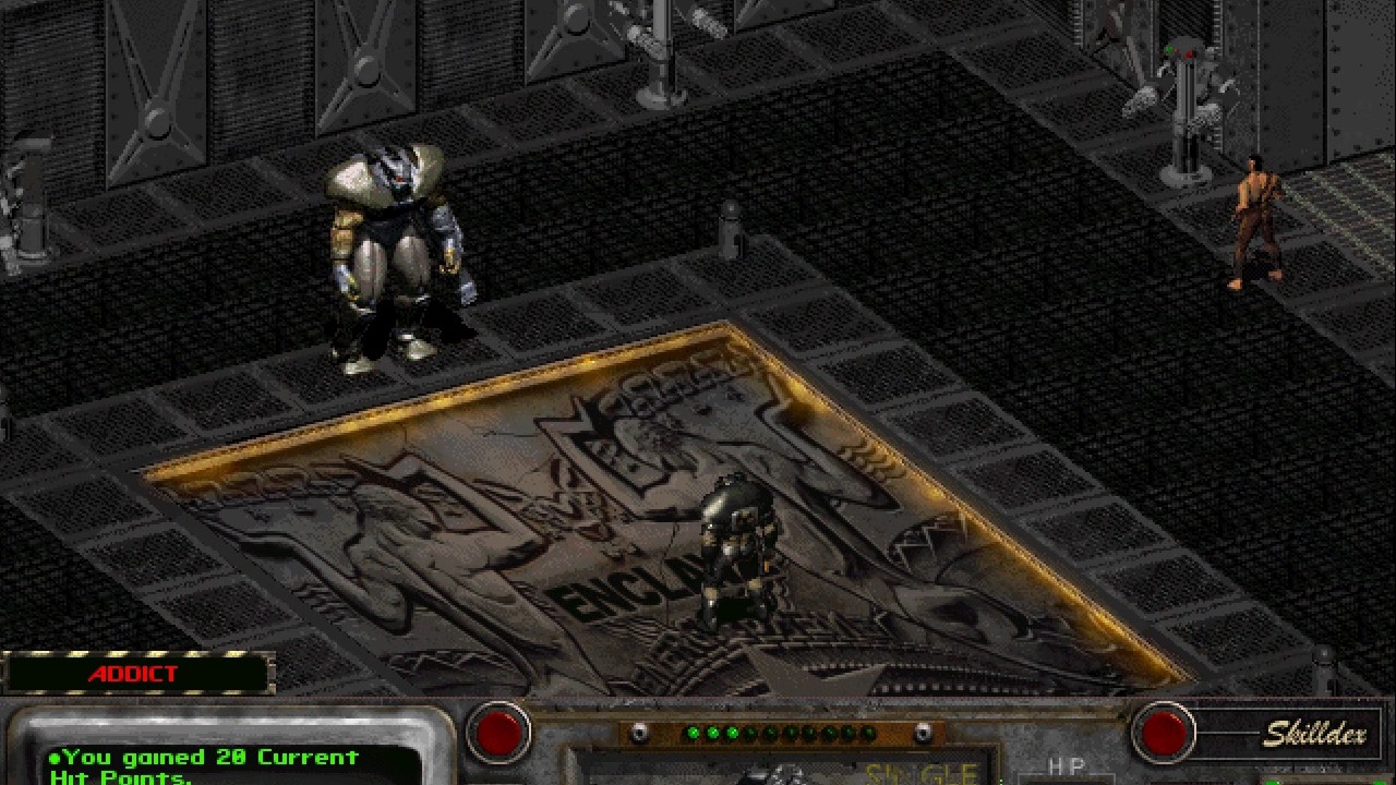 FALLOUT 2 Frank Horrigan Boss Fight