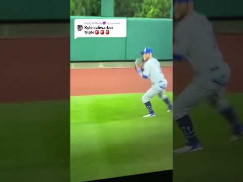 triple in major-league baseball history by Kyle Schwarber
