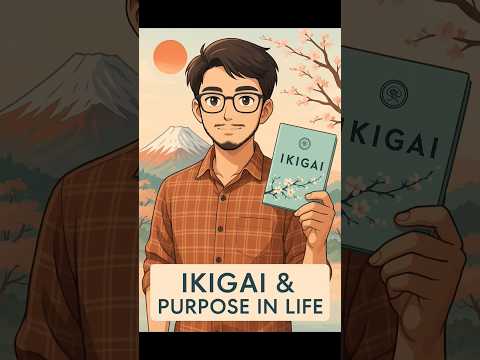 IKIGAI Explained in 40 Seconds 🔥 | Japanese Secret to a Meaningful Life 🇯🇵 #ikigai #motivation