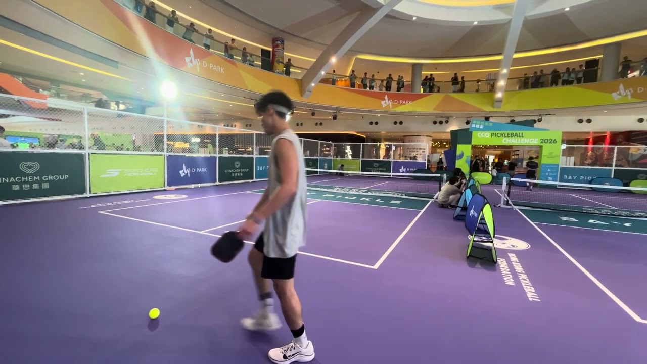  CCG PICKLEBALL CHALLENGE MENS SINGLES OWEN KWONG VS ANGUS LEE SEMI FINAL