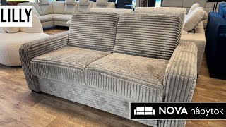 Pohovka LILLY 120 vhodná na každodenné spanie | Novanabytok.sk