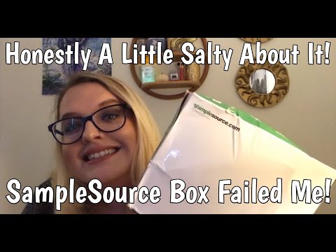 SampleSource Unobxing | First Impressions and Reactions | Explaining Free Samples