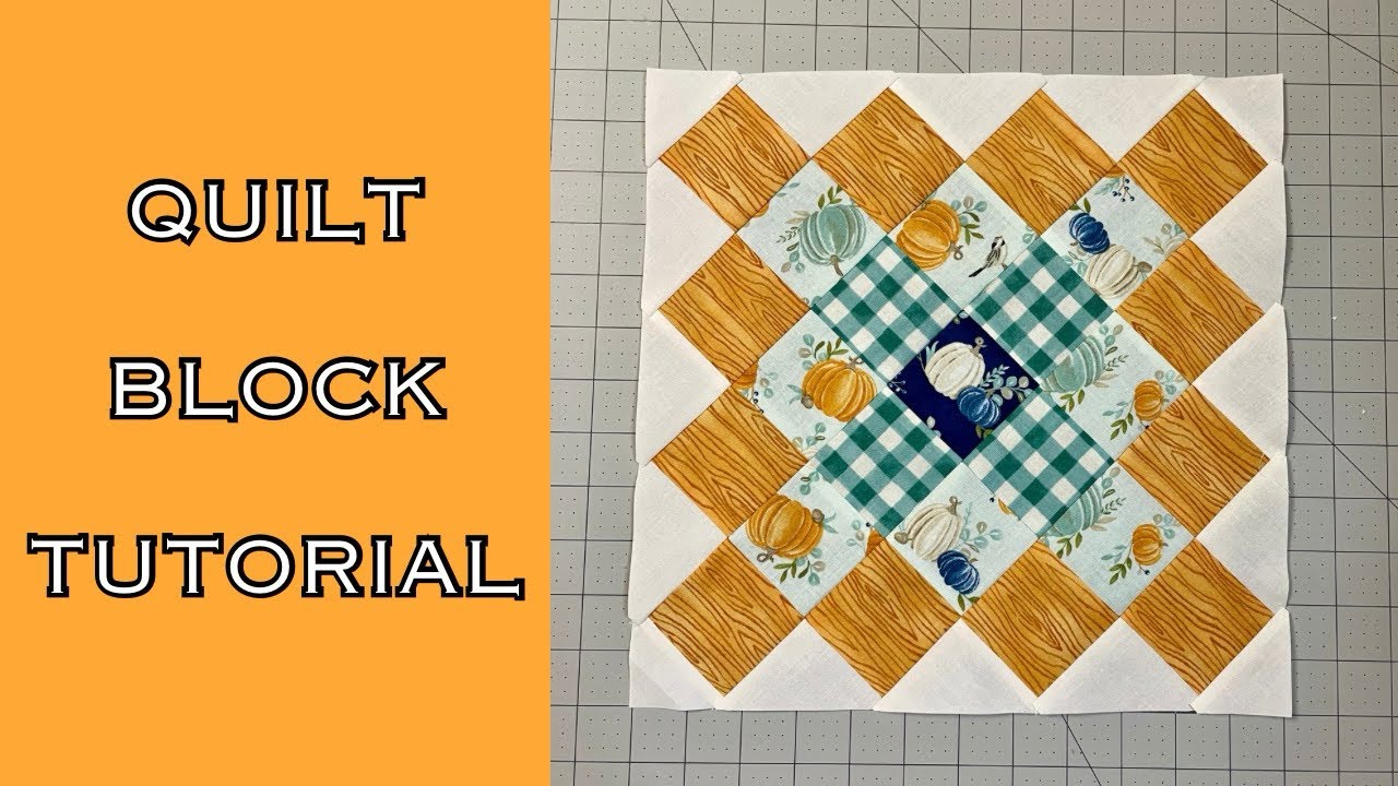 Granny Square Quilt block tutorial