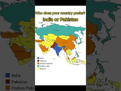 Unveiling the Country Preference: India or Pakistan? #geography