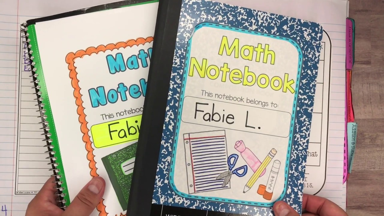Interactive Math Notebook for 4th Grade